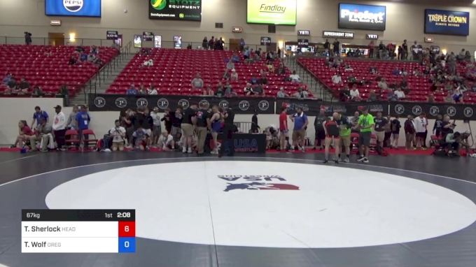 67 kg Cons 16 #1 - Tyson Sherlock, HeadHunters Wrestling Club vs Trevor ...