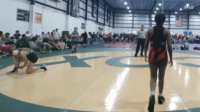 96-105 lbs Round 2 - Kayla Cherry, Warmup Gang Wrestling Club vs Carter ...