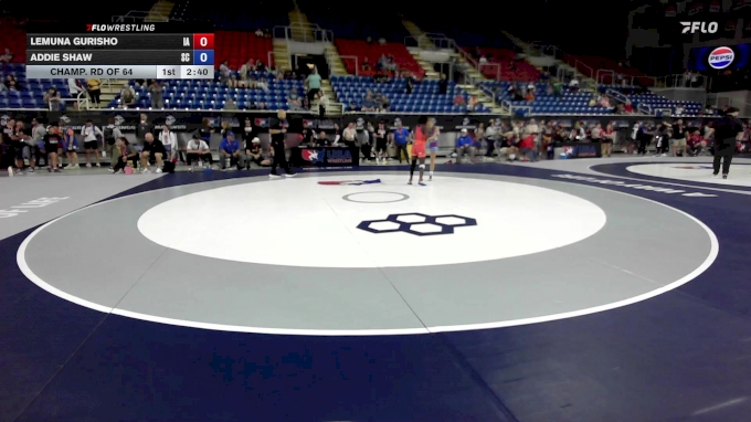 100 lbs Champ. Rd Of 64 - Lemuna Gurisho, IA vs Addie Shaw, SC