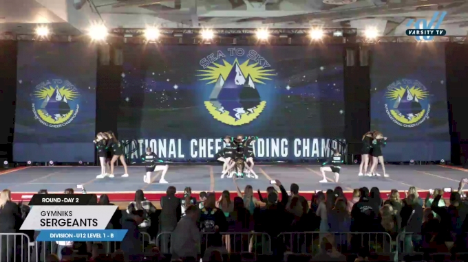 Gymniks - Sergeants [2023 U12 Level 1 - B Day 2] 2023 Sea to Sky ...
