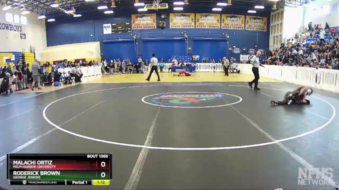 106 lbs 3rd Place Match - Roderick Brown, George Jenkins vs Malachi ...