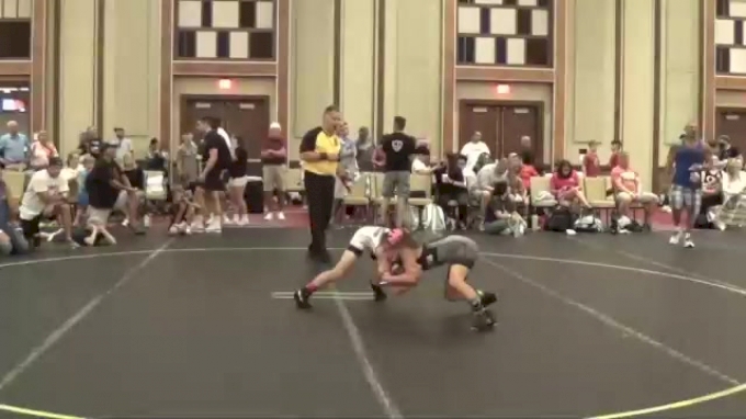 70 lbs Cons. Round 3 - Matthew Simonton, Barn Brothers vs Keira ...