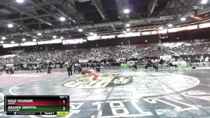 98 lbs Cons. Round 6 - Braden Griffith, Fruitland vs Kole Younger, Grace