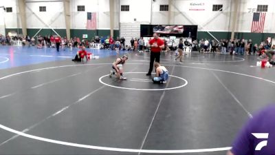 100 lbs Quarterfinal - Christopher Johnson, Bear Cave vs Taylor ...