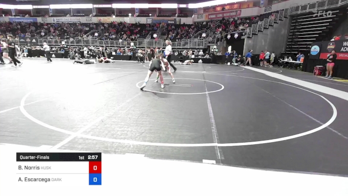 98.7-106 lbs Quarterfinal - Bristol Norris, Husky Wrestling Club vs ...