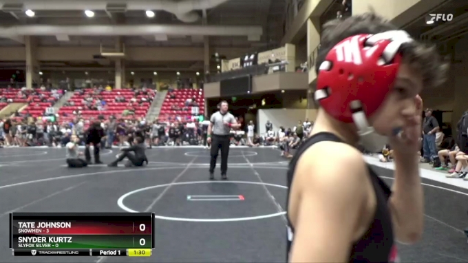 68 lbs Finals (2 Team) - Miguel Sanders, SlyFox Silver vs Kyan Smith ...