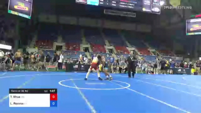 120 lbs Consi Of 32 #2 - Tyler Rhue, Washington vs Leland Reeves, Kentucky