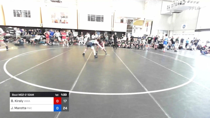 69 kg Rr Rnd 2 - Branden Kiraly, Team VAWA vs Joseph Marotta, Prime ...