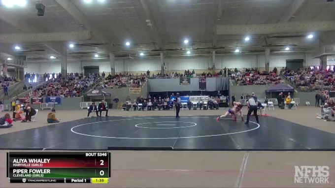 Girls 165 lbs 1st Place Match - Piper Fowler, Cleveland (Girls) vs ...