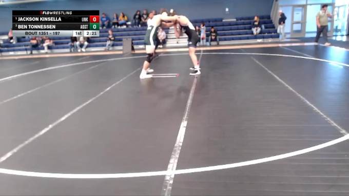 197 lbs 1st Place Match - Jackson Kinsella, Nebraska-Kearney vs Ben ...