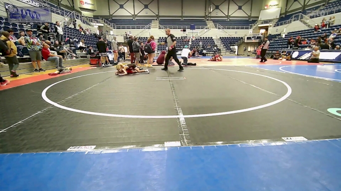 52 lbs Rr Rnd 5 - Hayes Guest, Hinton Takedown Club vs Kol Burd ...