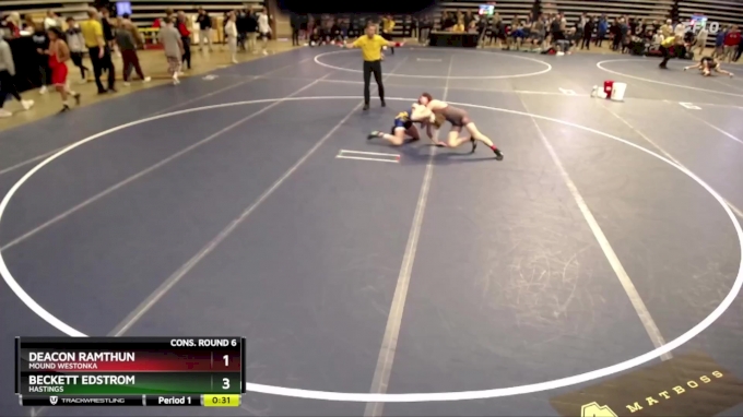 114 Championship Bracket Cons. Round 6 - Beckett Edstrom, Hastings vs ...