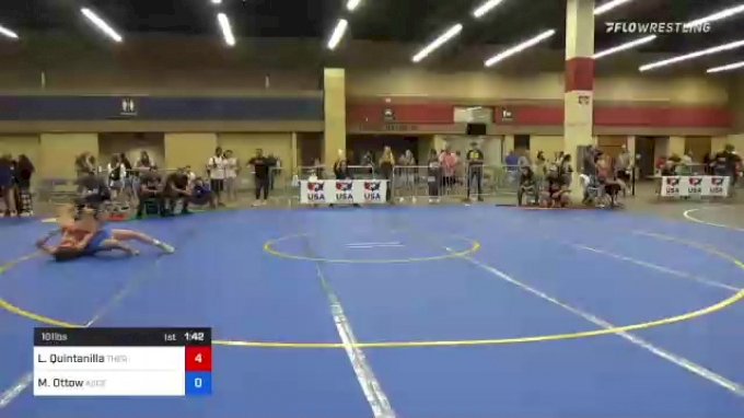 101 lbs 3rd Place - Lilly Quintanilla, Thermopolis Wrestling Club vs ...