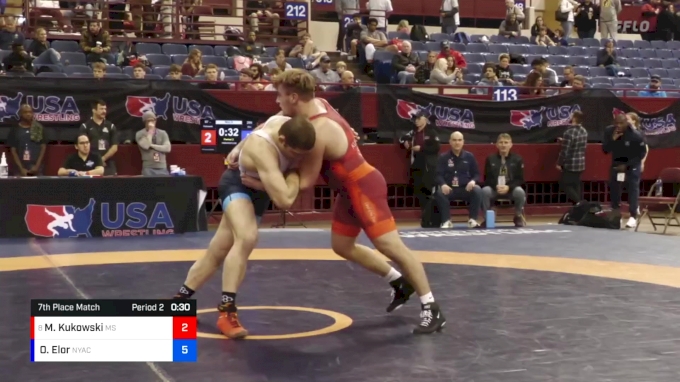 97 lbs 5th Place Match - Christian DuLaney, Minnesota Storm vs Michael ...