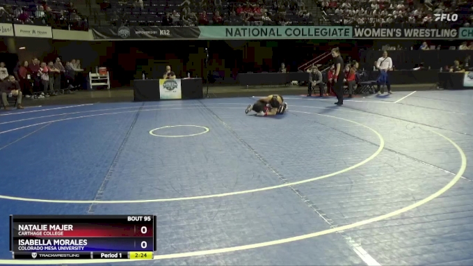 109 lbs Champ. Round 2 - Isabella Morales, Colorado Mesa University vs ...
