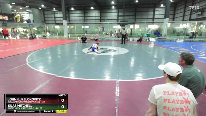75 lbs 3rd Place Match - Silas Mitchell, Great Neck Wrestling Club vs John (lj) Slokovitz ...