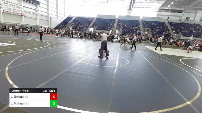 61 lbs Quarterfinal - Jared Ortega, TUF California Wr Ac vs John Motes ...