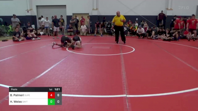 108 lbs Pools - Bennet Palmeri, Superior W.A. (NY) vs Hayden Weiss ...