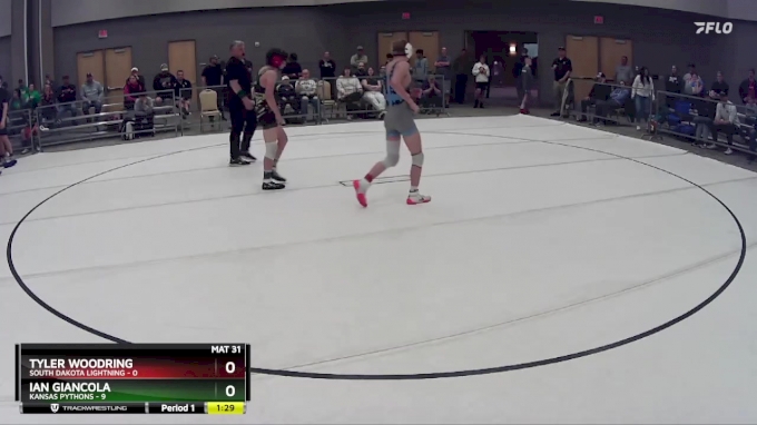 123 lbs Round 7 (8 Team) - Ian Giancola, Kansas Pythons vs Tyler ...