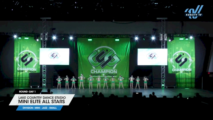 Lake Country Dance Studio - Mini Elite All Stars [2024 Mini - Jazz ...
