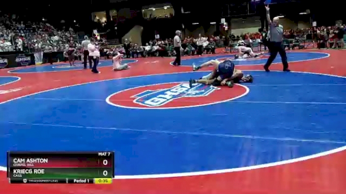 5A-157 lbs 3rd Place Match - Cam Ashton, Chapel Hill vs Kriecg Roe, Cass