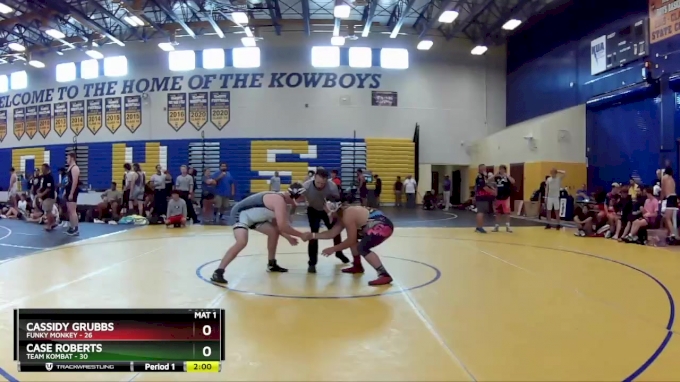 220 lbs Round 2 (8 Team) - Case Roberts, Team Kombat vs Cassidy Grubbs ...