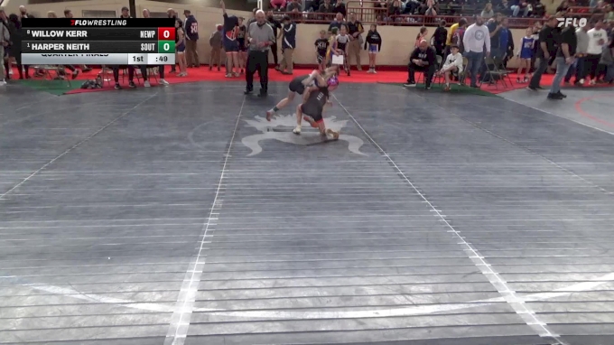63_G lbs Quarterfinal - Willow Kerr, Newport vs Harper Neith, Southern ...