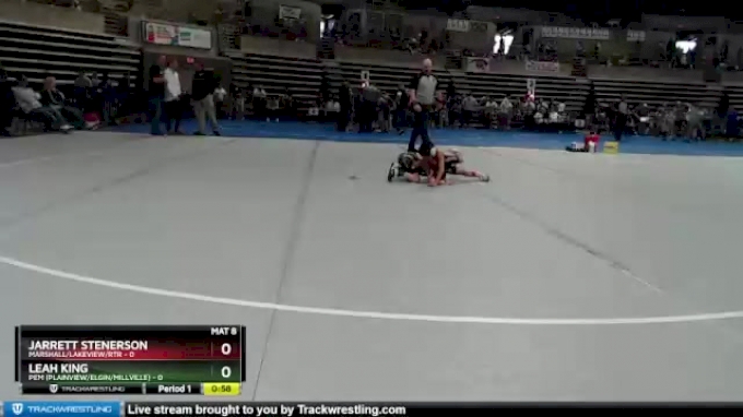 45 lbs Finals (8 Team) - Jarrett Stenerson, Marshall/Lakeview/RTR vs ...