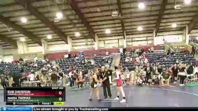 122/127 Round 3 - Nadia Thomas, Sons Of Atlas Wrestling Club vs Evie ...