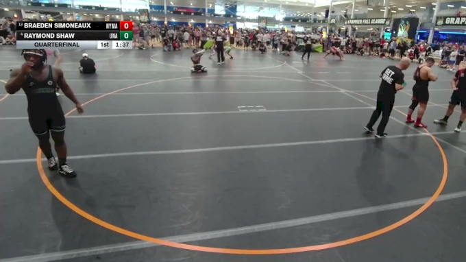 190 lbs Quarterfinal - Braeden Simoneaux, New York Military Academy vs ...