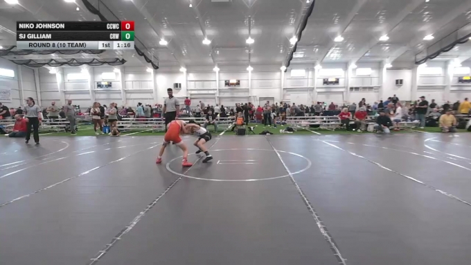 80 lbs Round 8 (10 Team) - Niko Johnson, Capital City WC vs SJ Gilliam ...