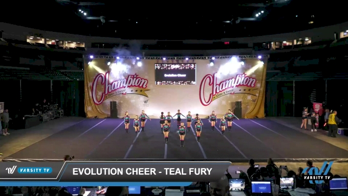 Evolution Cheer - Teal Fury [2022 L1 Youth - D2 - Small Day 2] 2022 CCD ...