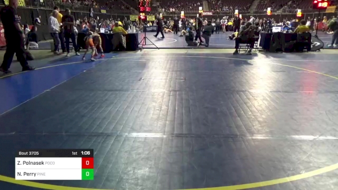 50 lbs 7th Place - Zander Polnasek, Pocono Mountain East vs Nolan Perry ...