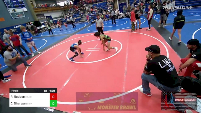 76-80 lbs Final - Ryatt Rodden, Harrah Little League Wrestling vs ...