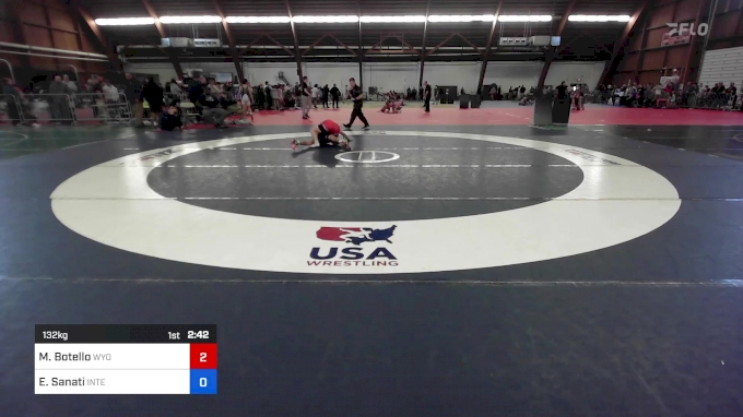 132 kg Semifinal - Matthew Botello, Wyoming Seminary vs Evan Sanati ...