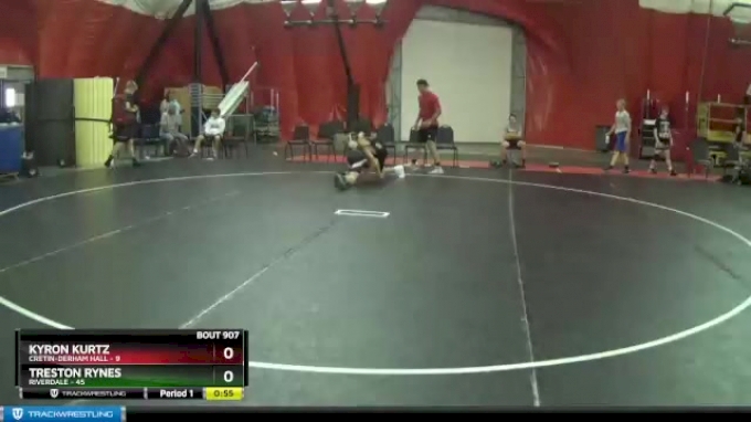 116-117 lbs Round 1 - Kyron Kurtz, Cretin-Derham Hall vs Treston Rynes ...