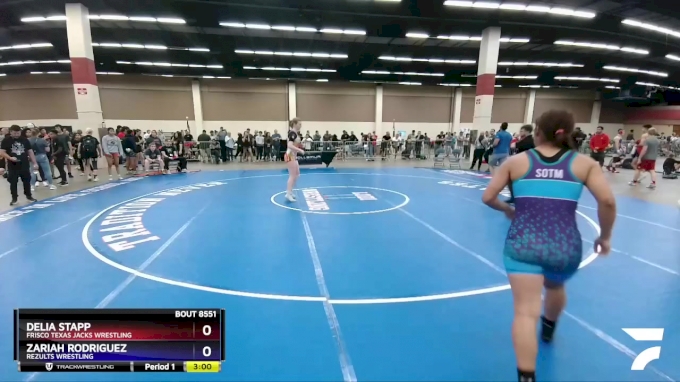 138 lbs Quarterfinal - Delia Stapp, Frisco Texas Jacks Wrestling vs ...