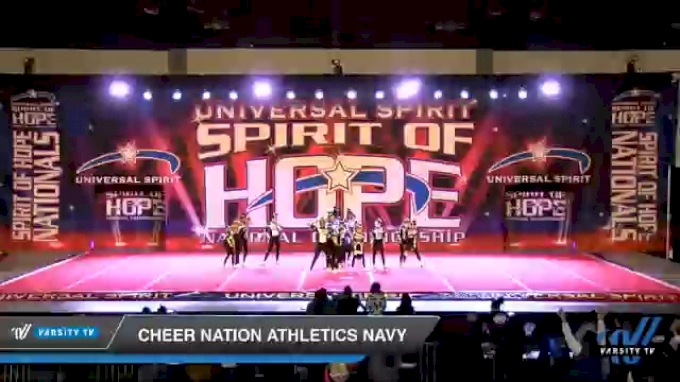 Cheer Nation Athletics Navy [2021 Junior 1 D2 Day 2] 2021 Universal ...