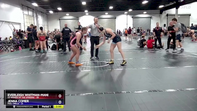 145 lbs Round 4 (8 Team) - Everleigh Whitman-Mandarakas, U2 Women Of ...