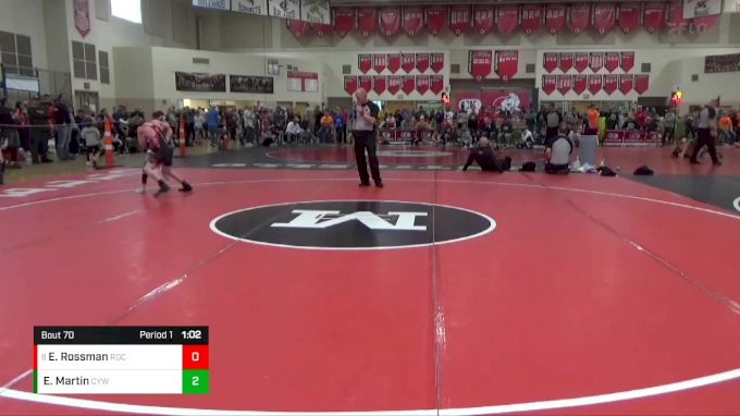 95 lbs Cons. Round 4 - Easton Rossman, ROCORI vs Easton Martin ...