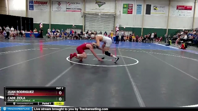 170 lbs Semis & 1st Wrestleback (8 Team) - Juan Rodriguez, Cozad vs ...