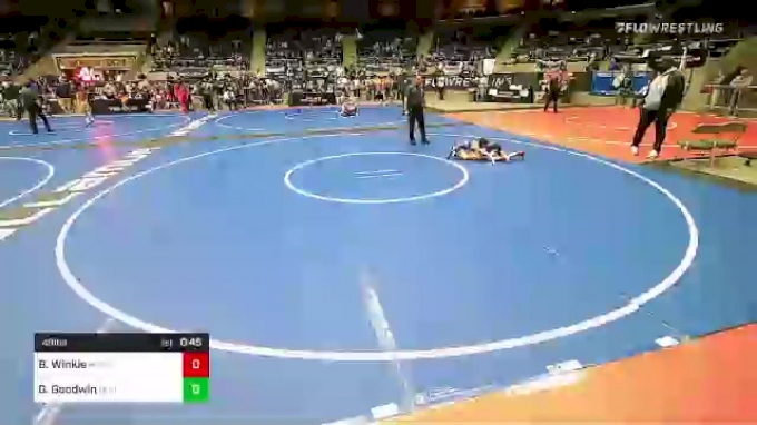 49 lbs Consi Of 8 #1 - Blake Winkie, Moen Wrestling Academy vs Greyson ...