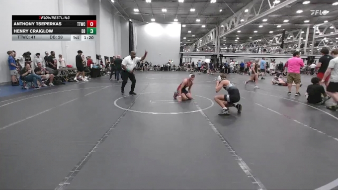 113 lbs Round 3 (6 Team) - Henry Craiglow, Dayton Bandits vs Anthony ...