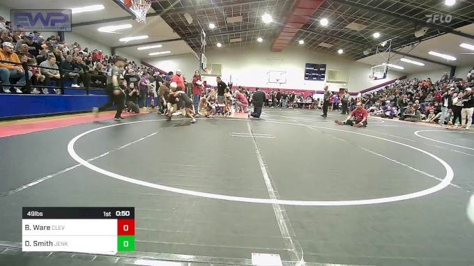 49 lbs Round Of 32 - Byrd Ware, Cleveland Take Down Club vs Desmond ...