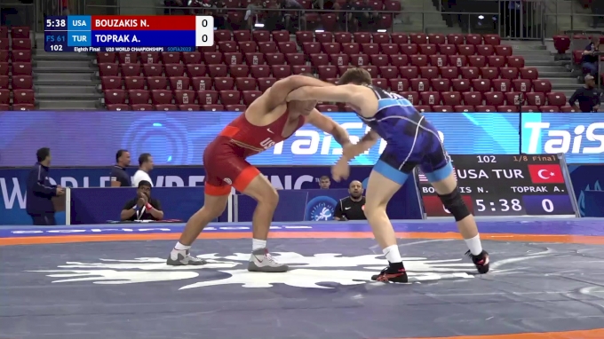 61 kg 1/8 Final - Nicholas Bouzakis, United States vs Abdullah Toprak ...