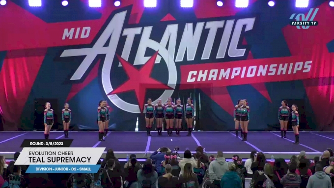 Evolution Cheer - Teal Supremacy [2023 L1 Junior - D2 - Small 3/5/2023 ...