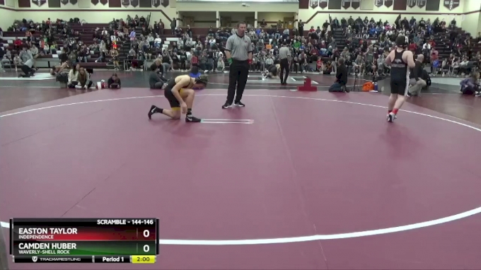 144-146 lbs 1st Place Match - Camden Huber, Waverly-Shell Rock vs ...