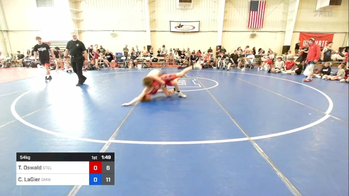54 kg Final - Thomas Oswald, Steller Trained Maleval vs Connor LaGier ...