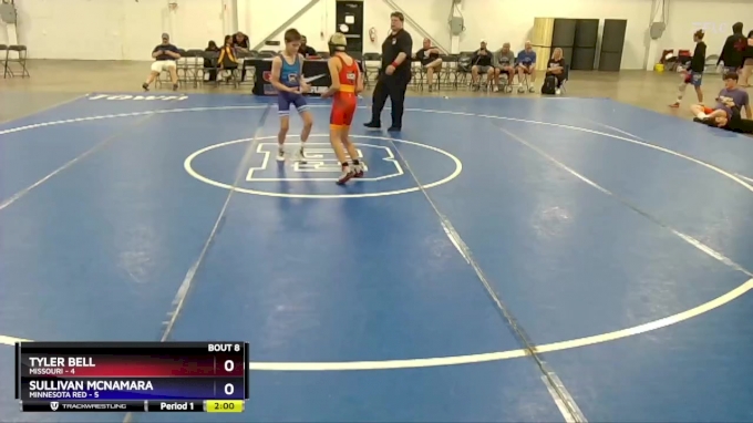 87 lbs Semis & 1st Wrestleback (8 Team) - Tyler Bell, Missouri vs ...