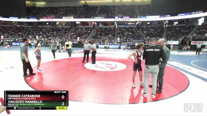 I-101 lbs Quarterfinal - Tanner Catrabone, Williamsville North/East vs ...